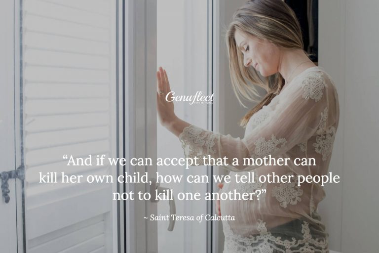 Praying For The Protection of The Unborn – Genuflect