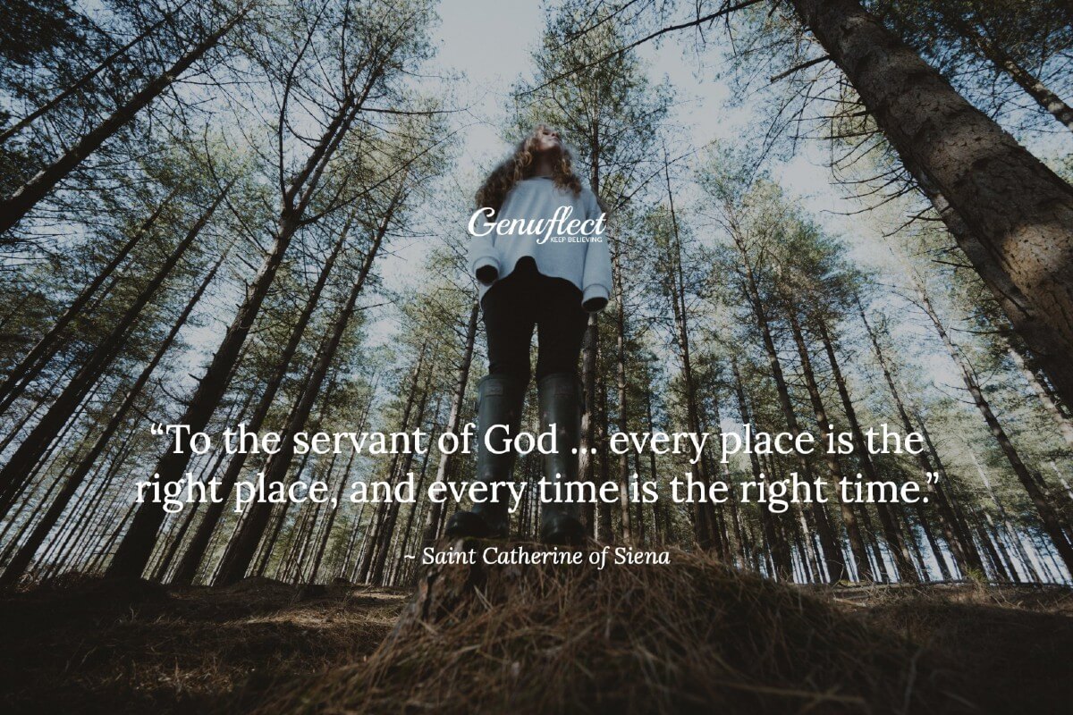 Recognizing The Saints of April + Genuflect