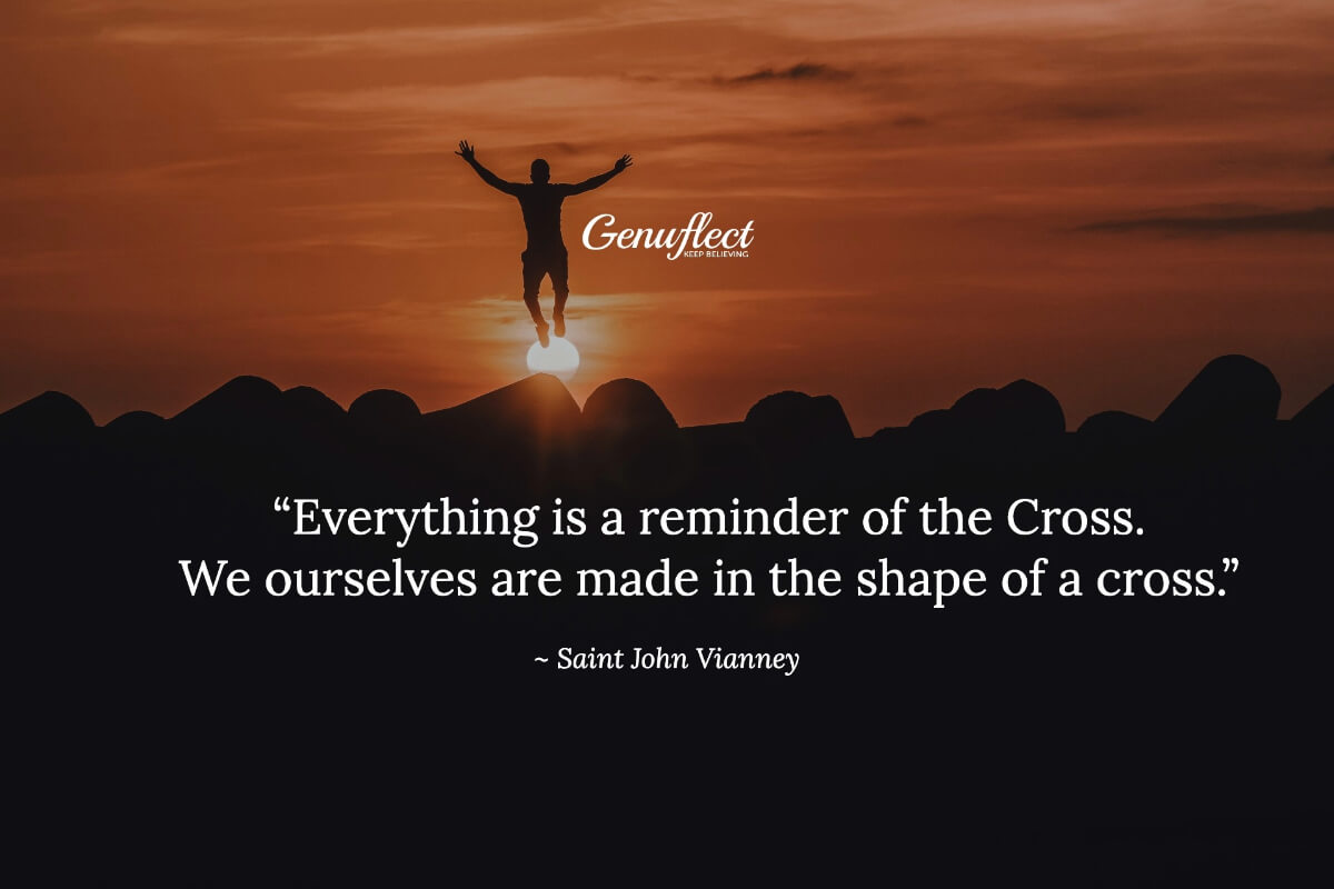 Exalting The Holy Cross + Genuflect