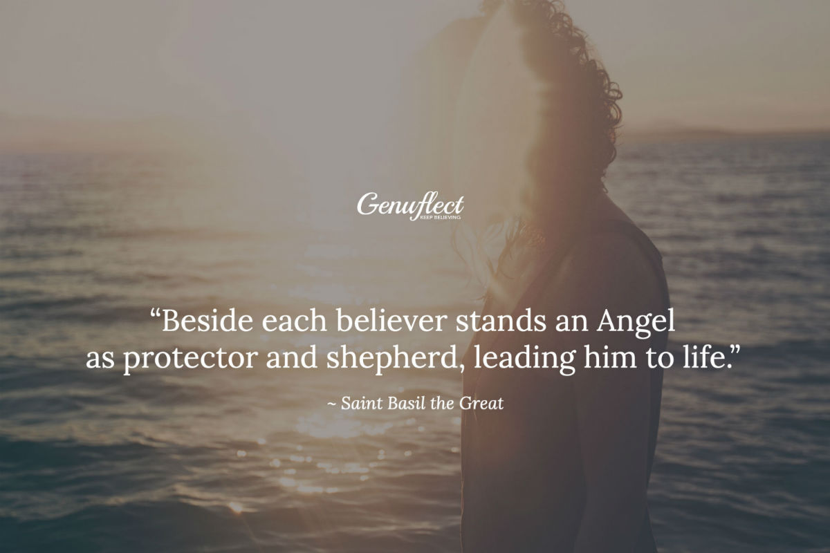 Following Your Guardian Angel’s Lead + Genuflect