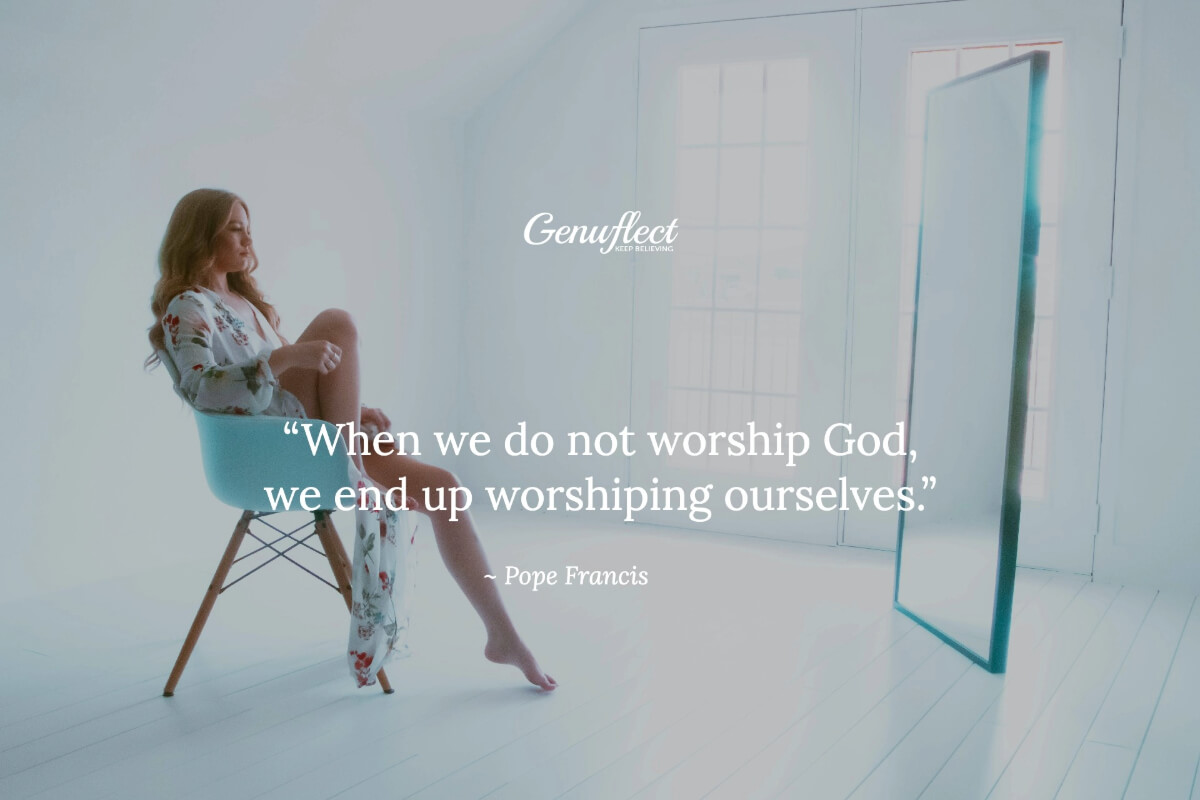 Worshiping The Lord Your God + Genuflect
