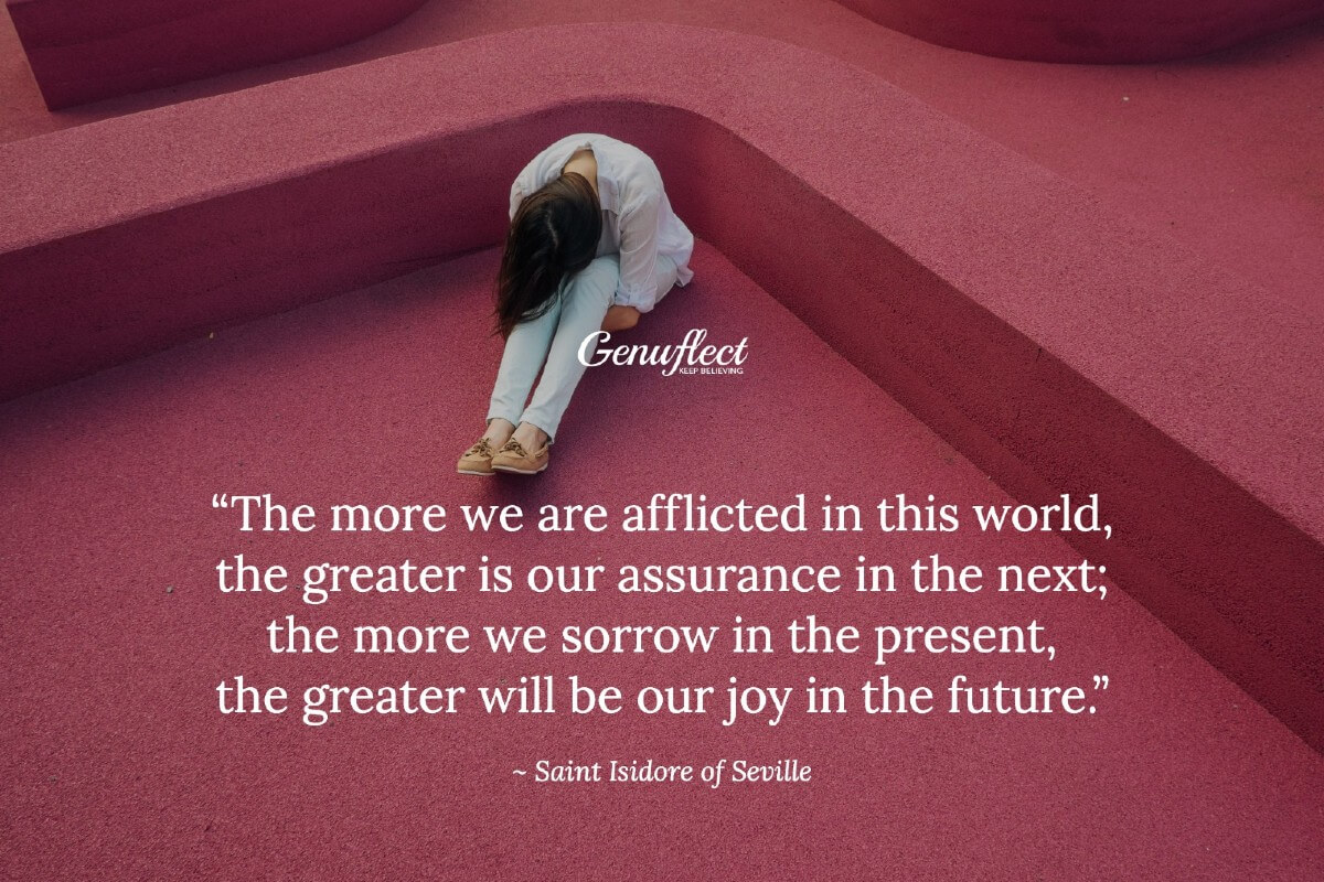 Lamenting The Sorrowful Mysteries of The Holy Rosary + Genuflect